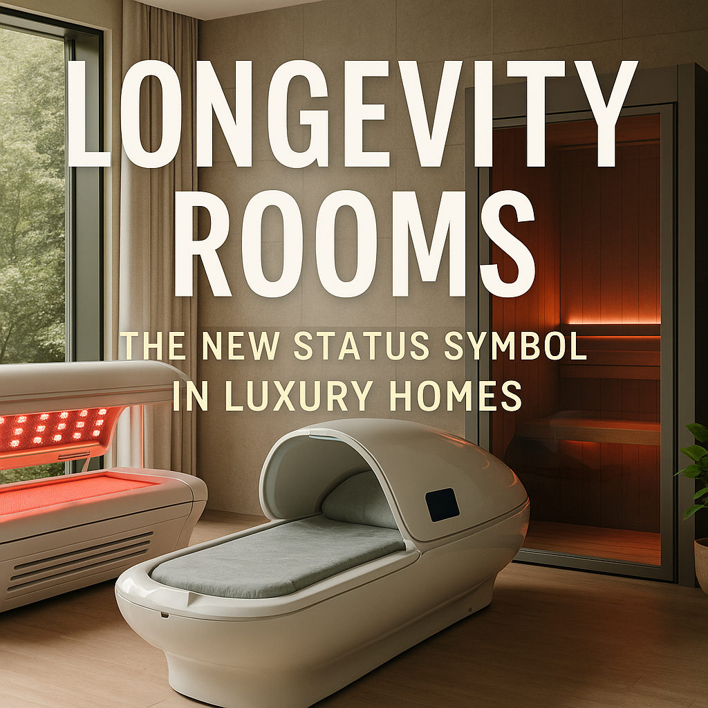 Longevity Rooms: A New Status Symbol in Luxury Homes